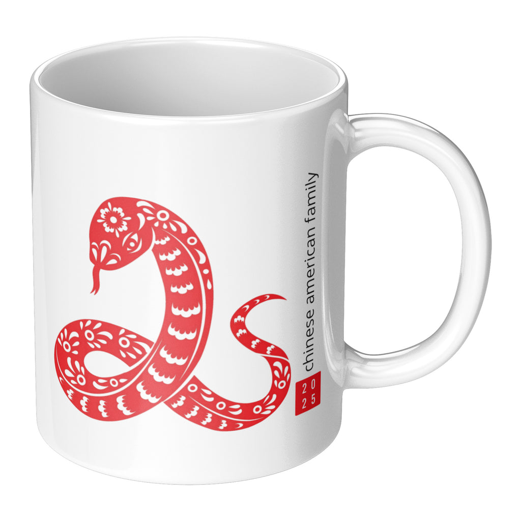 2025 Year of the Snake Mug (11 oz.) – Chinese American Family