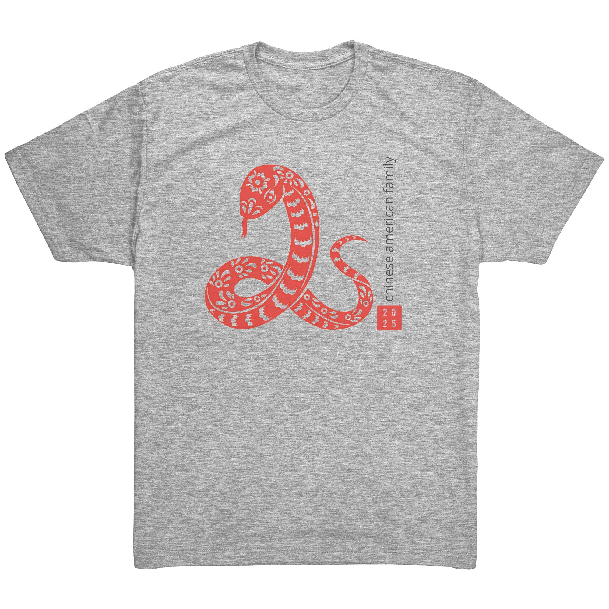 2025 Year Of The Snake Men's T-Shirt – Chinese American Family